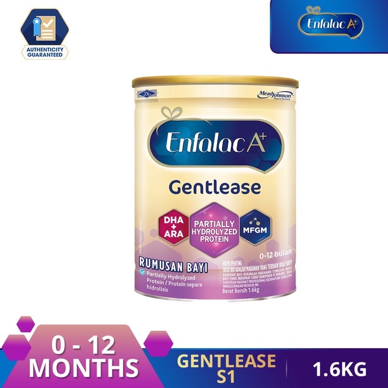 Enfalac A+ Gentlease Step 1 - 800g/1.6kg (Milk Formula) | Shopee Malaysia