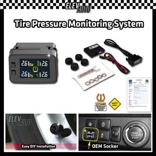 Toyota Hilux Revo Tire Pressure Monitoring System TPMS (SIRIM Certified ...