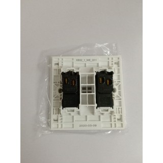 VIVACE KB32_1_WE_G11 16AX 250V 2GANG 1WAY SWITCH (SIRIM) | Shopee Malaysia