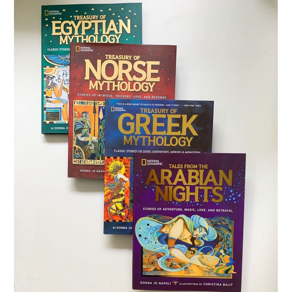 National Geographic Series : Treasury of Greek Mythology (Hard Cover ...
