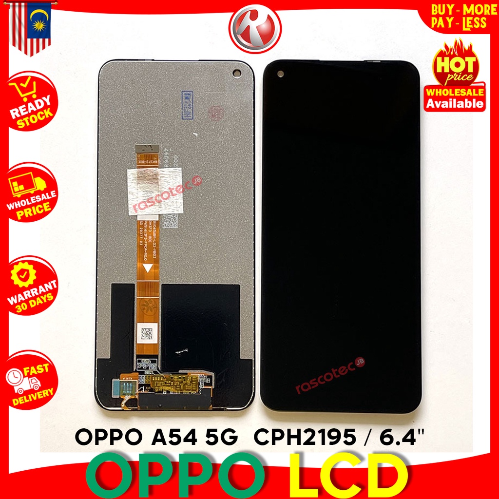 OPPO A54 A74 A93 5G CPH2195 CPH2197 CPH2263 OPPOA93 PCGM00 PEHM00 6.4 INCH LCD WITH TOUCH SCREEN ...