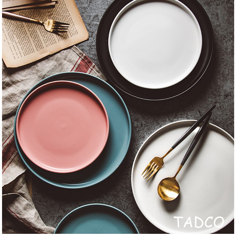 [READY STOCK] Ceramic Plate / Ceramic Tableware / Dessert Plate ...