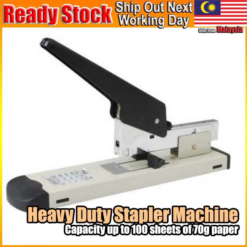 Malaysia Seller Heavy Duty Stapler 100 Pages Office School Staples ...