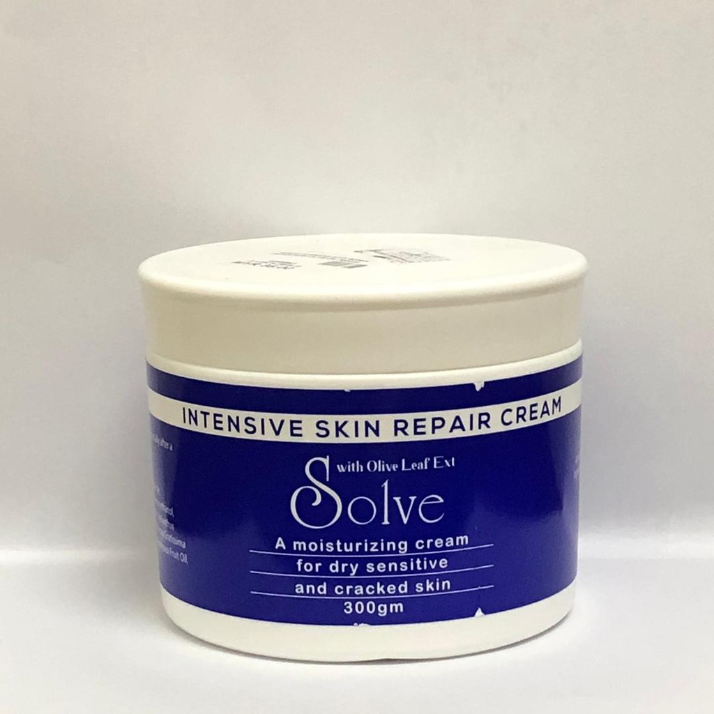 Solve Intensive Skin Repair Cream With Olive Leavel Ext 100G / 300G ...