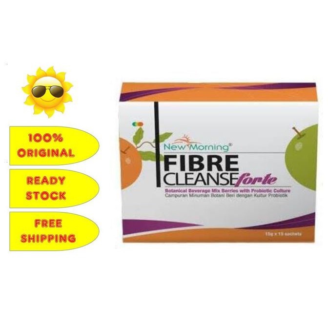 NEW MORNING FIBER CLEANSE FORTE 15'S | Shopee Malaysia
