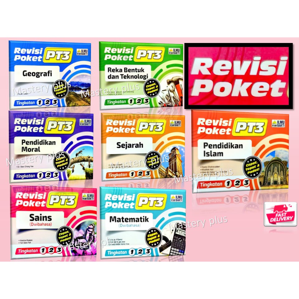 [mp] buku nota padat: revisi poket pt3 kssm mat,sc,sej,geo,moral,rbt ...