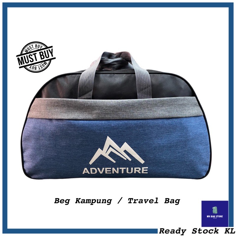 Adventure Beg Kampung Travel Bag Beg Baju Beg Carry Beg Balik Kampung ...