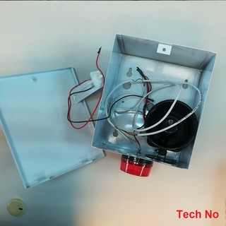 ALARM EXTERNAL SIREN BOX COME WITH STROBE LIGHT FOR ALARM SYSTEM ...