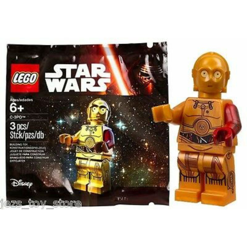 Lego StarWars C-3PO Red Arm Polybag | Shopee Malaysia