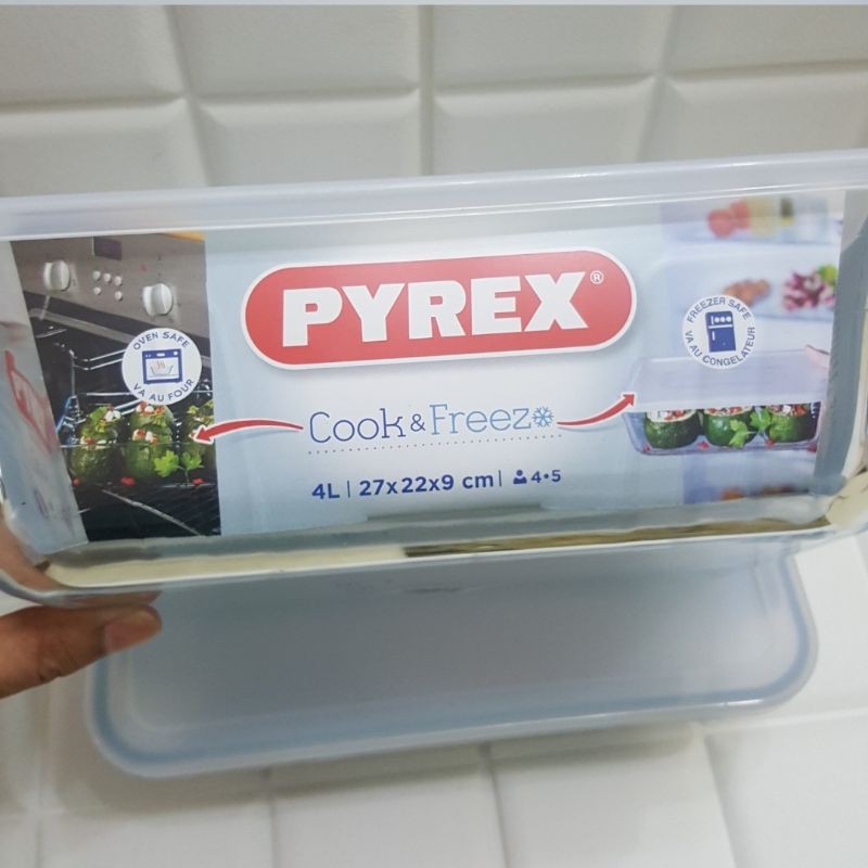 Pyrex 4l cook and freeze | Shopee Malaysia