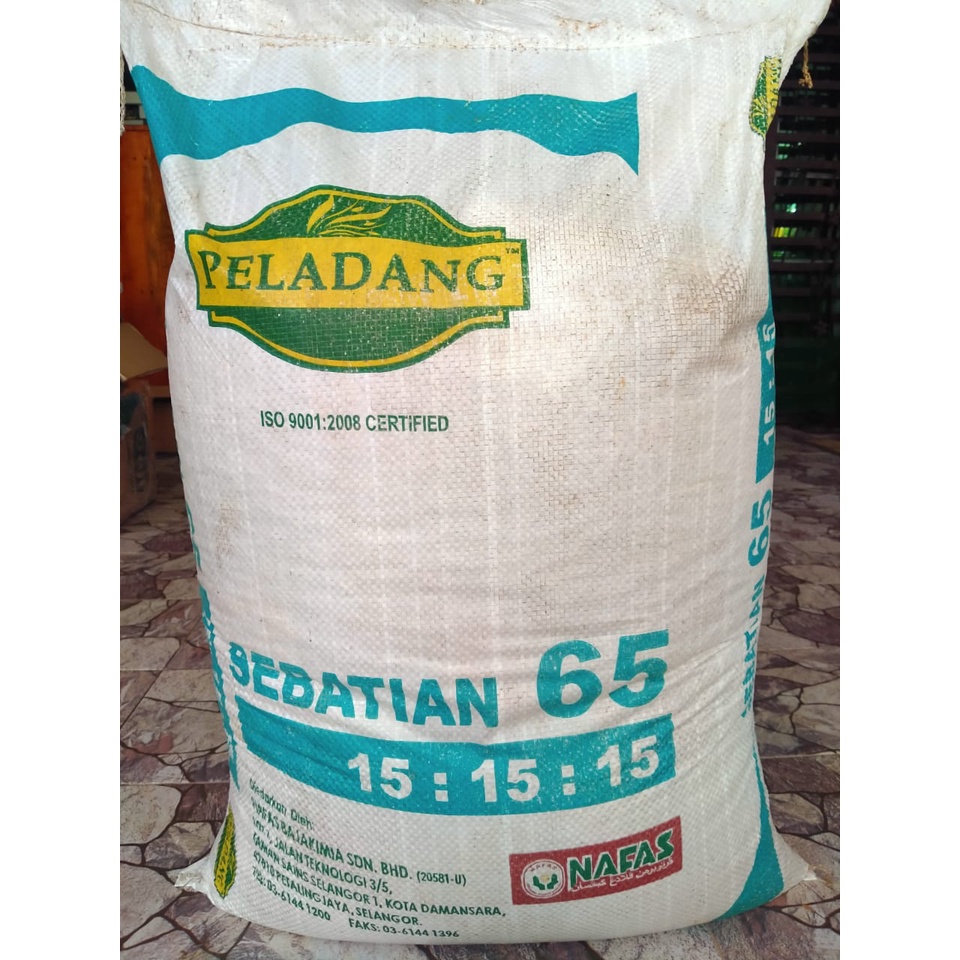 Baja Sebatian Peladang NpK 15:15:15 | Baja Npk Premium | Baja Viral ...