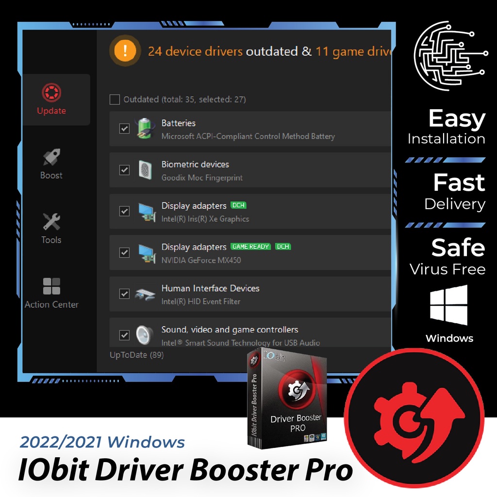 IObit Driver Booster Pro 9.5.0.237 For Windows | Full Version (Latest ...