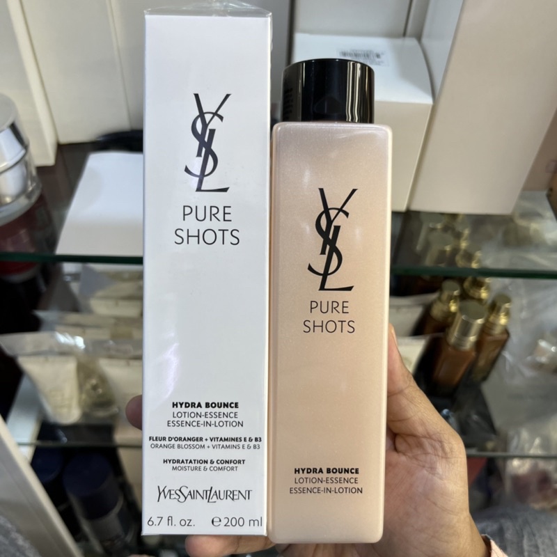 ORIGINAL YSL PURE SHOTS HYDRA BOUNCE LOTION ESSENCE 200ML | Shopee Malaysia