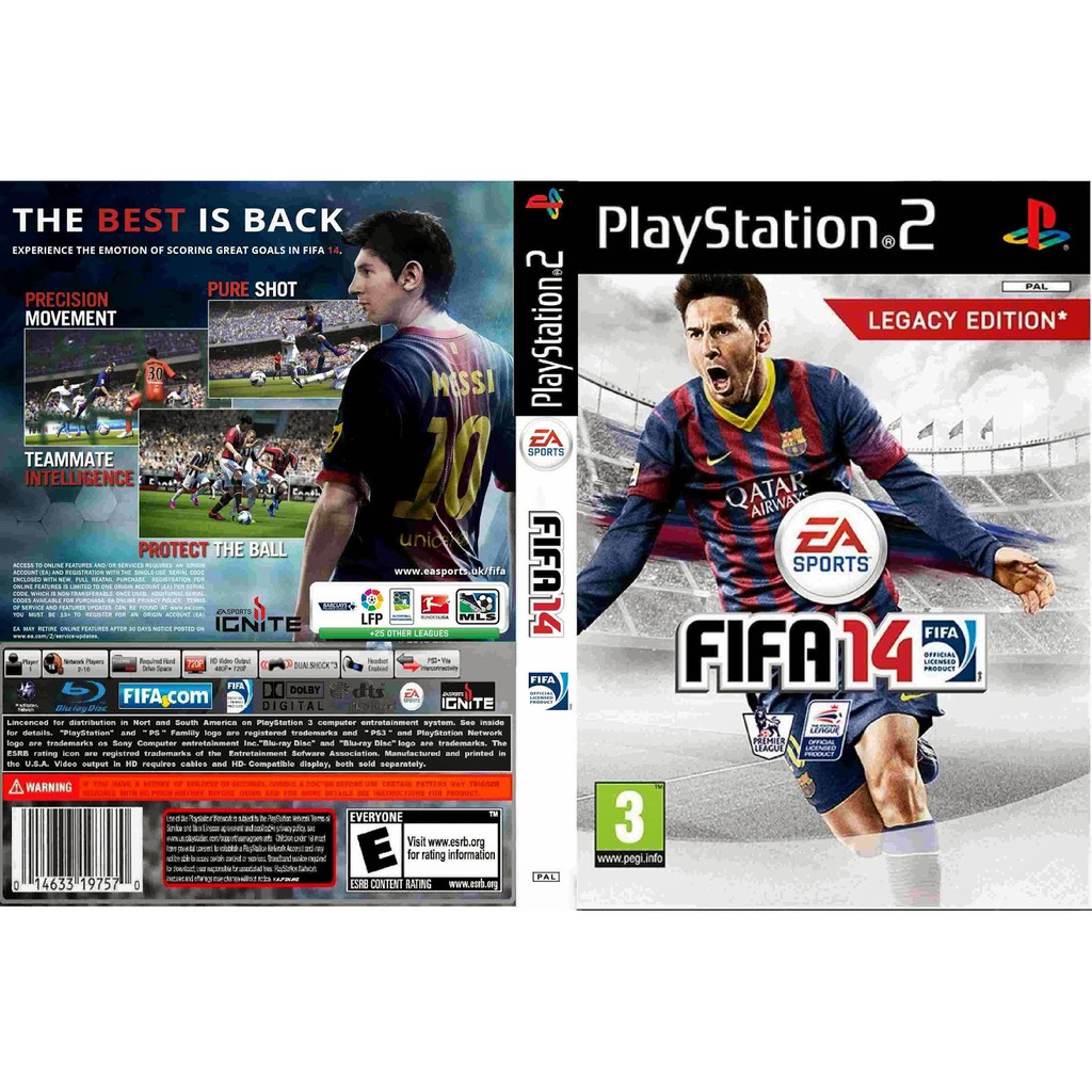 PS2 Game Fifa 14 (Gold Disc) | Shopee Malaysia