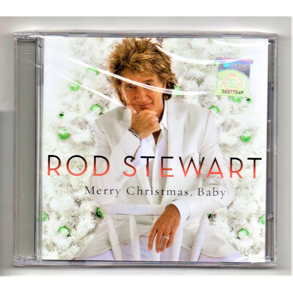 Rod Stewart - Merry christmas , Baby ( X'mas CD + Bonus DVD ) | Shopee ...