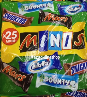 Mix Chocolate (Snickers, Mars, Twix, Bounty &Milky Way) | Shopee Malaysia