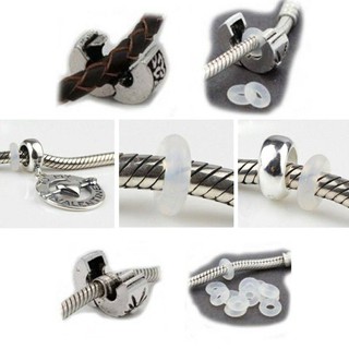 Rubber Stopper for Pandora Charm Bracelet, Silicone Stopper Pandora ...