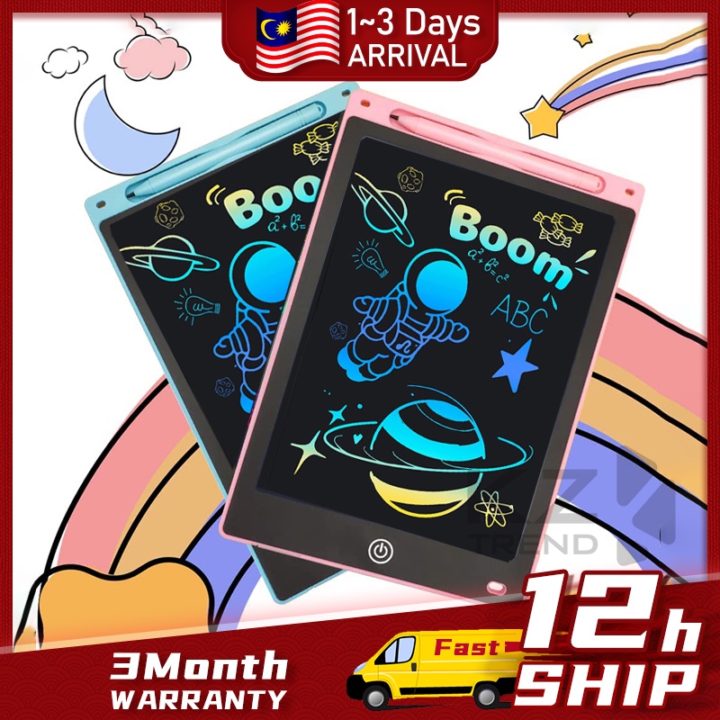 LCD WritingTablet 12 inch Graphics Tablet Drawing Tablet Writing Pad ...