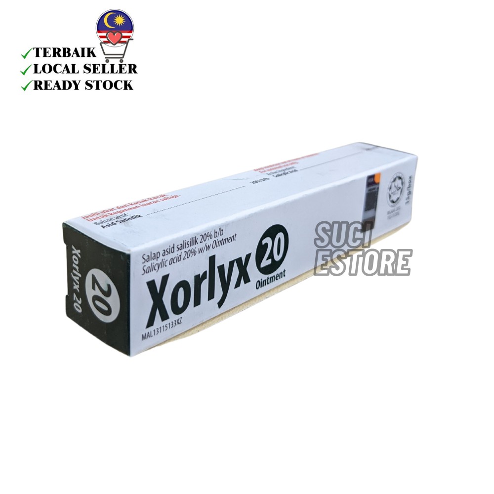 Xorlyx 20 Ointment 15g - Salicylic Acid 20% w/w Ointment - Rawatan ...