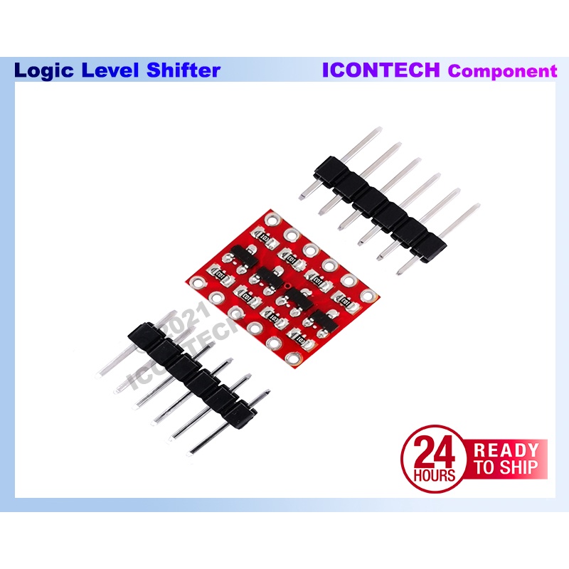 4 Channel Logic Level Converter Bi-Directional 5V-3.3V Logic Level ... 4 Channel Logic Level Converter Bi-Directional 5V-3.3V Logic Level ...