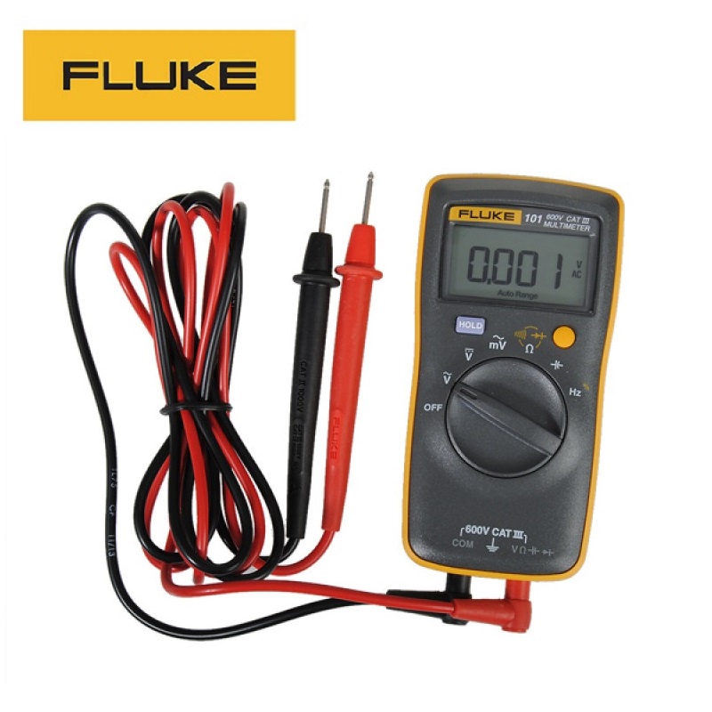 Fluke 101 600V CAT III Digital Multimeter | Shopee Malaysia