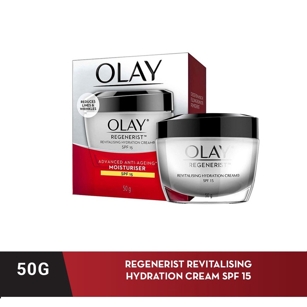 OLAY Regenerist Revitalizing Hydration Cream SPF15 (50g) | Shopee Malaysia