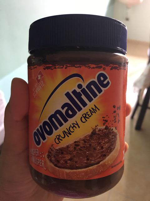 Chocolate Ovomaltine Spread Crunchy Cream Bottle 380g Coklat Jem Roti ...