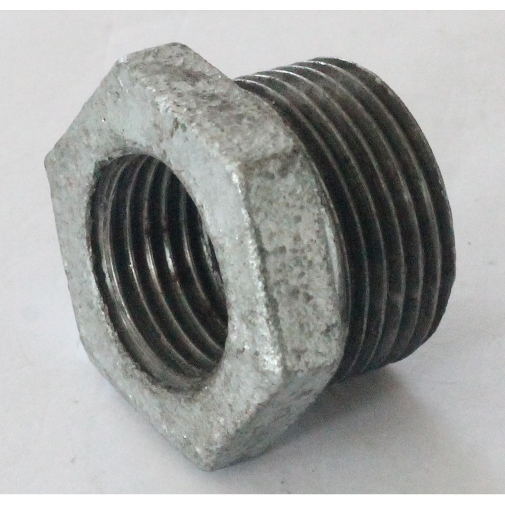 GI Galvanized Iron Reducing Bush 3/4 inch (20 mm) X 1/2 inch (15 mm ...
