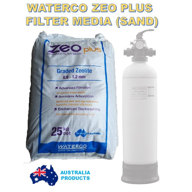 WATERCO Filter Media - ZEOPLUS ZEOLITE (25KG/BAG) 0.6MM - 1.2MM ...
