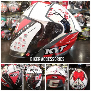 KYT NFJ Xavi Sakura open face Helmet (New Design) | Shopee Malaysia