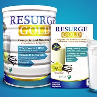 Resurge GOLD 850g IMPROVED FORMULA (60.6GX7 SACHET / 850G) | Shopee ...