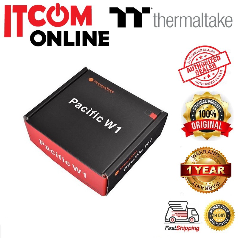 THERMALTAKE PACIFIC W1 BLOCK WATER COOLING (CL-W022-CU00BL-A) | Shopee ...