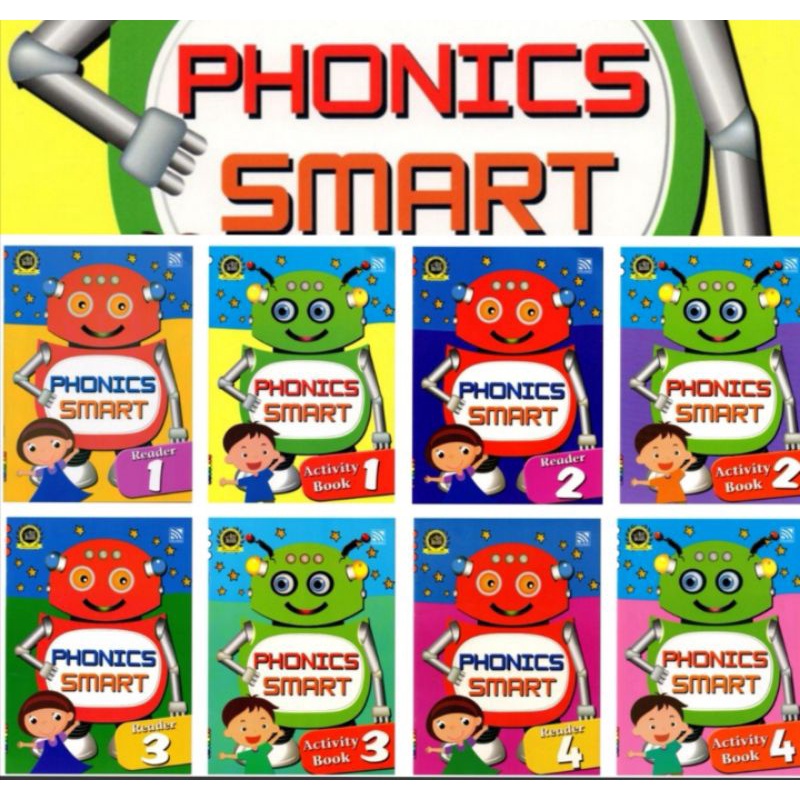 [TALENT] Prasekolah/Kindergarten Books ~ Phonics Smart Series | Shopee ...