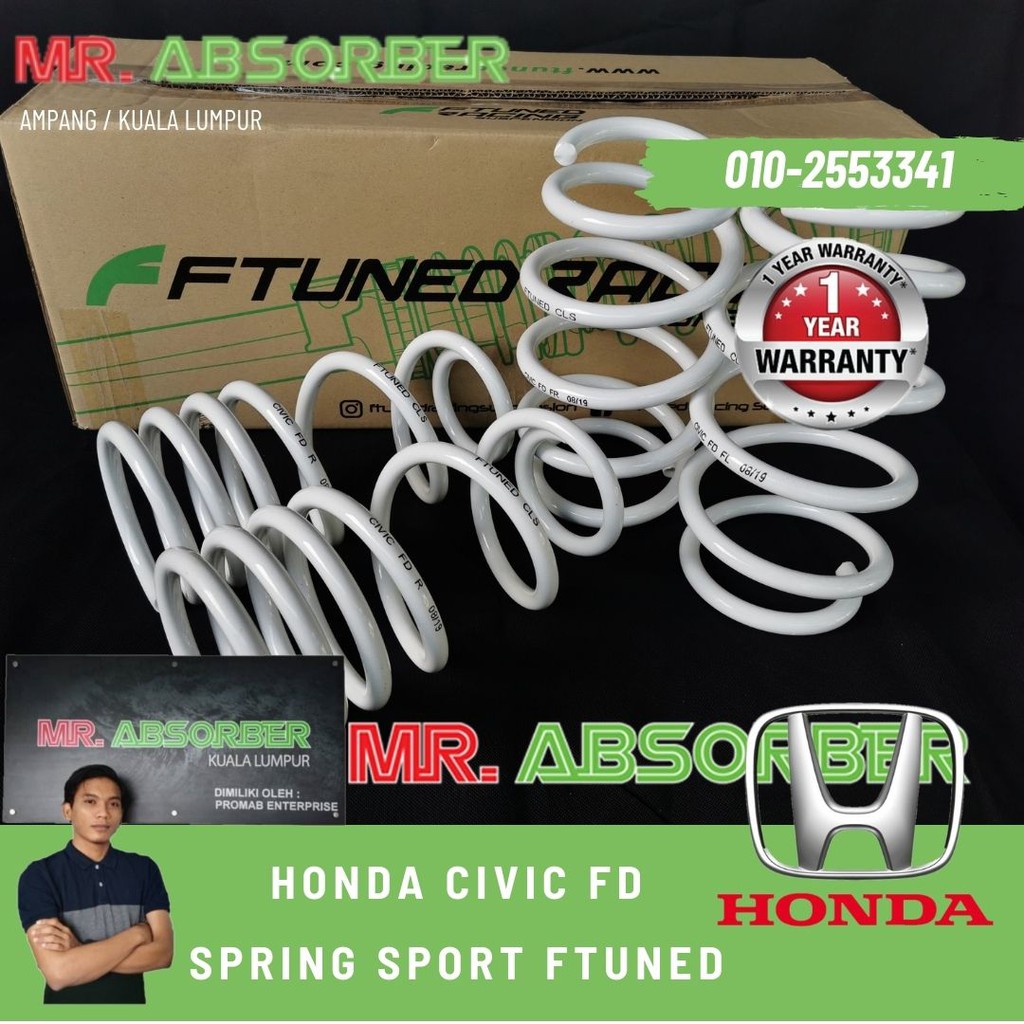 SPRING SPORT FTUNED HONDA CIVIC | Shopee Malaysia