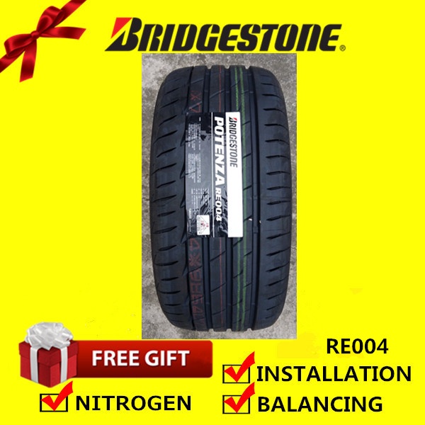 Bridgestone Potenza RE004 tyre tayar tire 225/40R18 | Shopee Malaysia