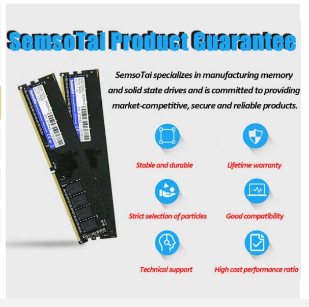 Tanbassh Ddr4 Ram 4gb 8gb 16gb 2400mhz 2666mhz Desktop