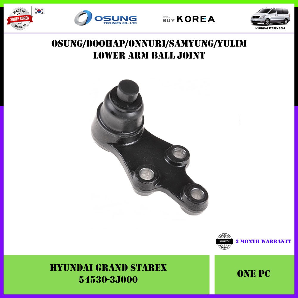 Hyundai Grand Starex Lower Arm Ball Joint (54530-3J000) | Shopee Malaysia