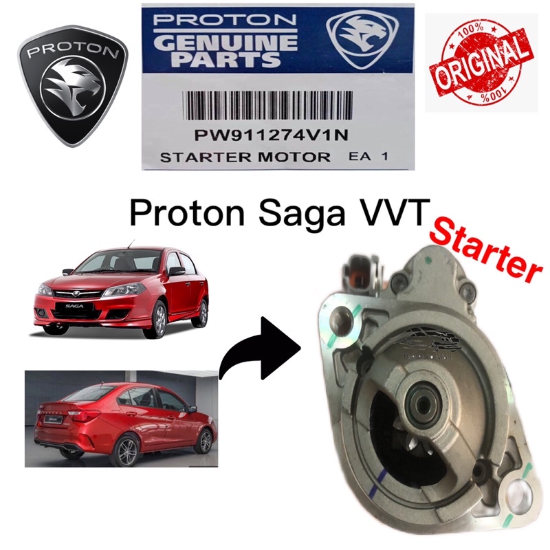 100% Origanal Starter For Proton Saga VVT(India Quality) | Shopee Malaysia