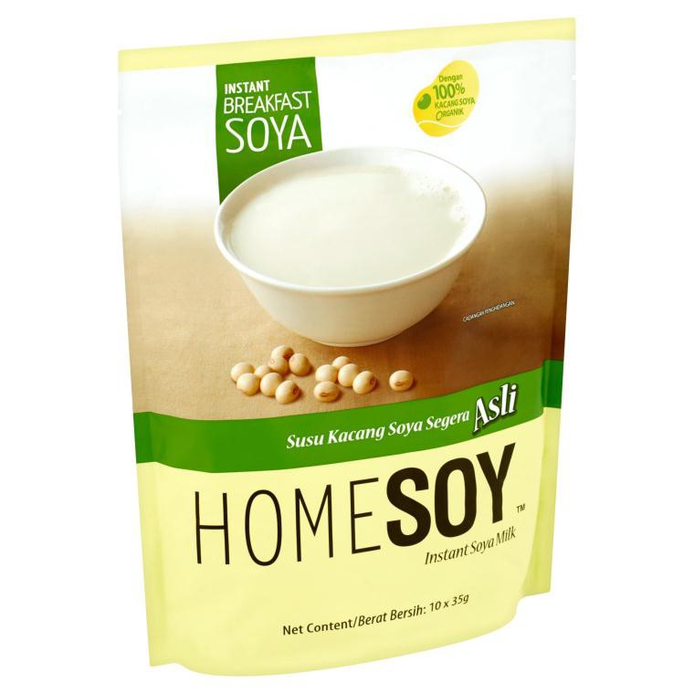 Homesoy Instant Powder Soya (Original) 10 sachets x 35g | Shopee Malaysia
