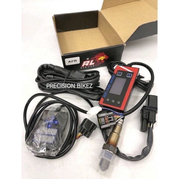 RED LEO AFR Wideband Air Fuel Ratio Metre Sensor Set Redleo Tuning Dyno ...