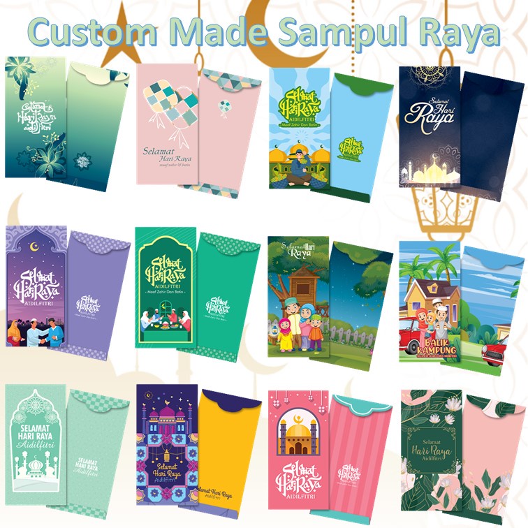 Sampul Raya Customize Printing 2022 Ready Stock / Sampul Duit Raya ...