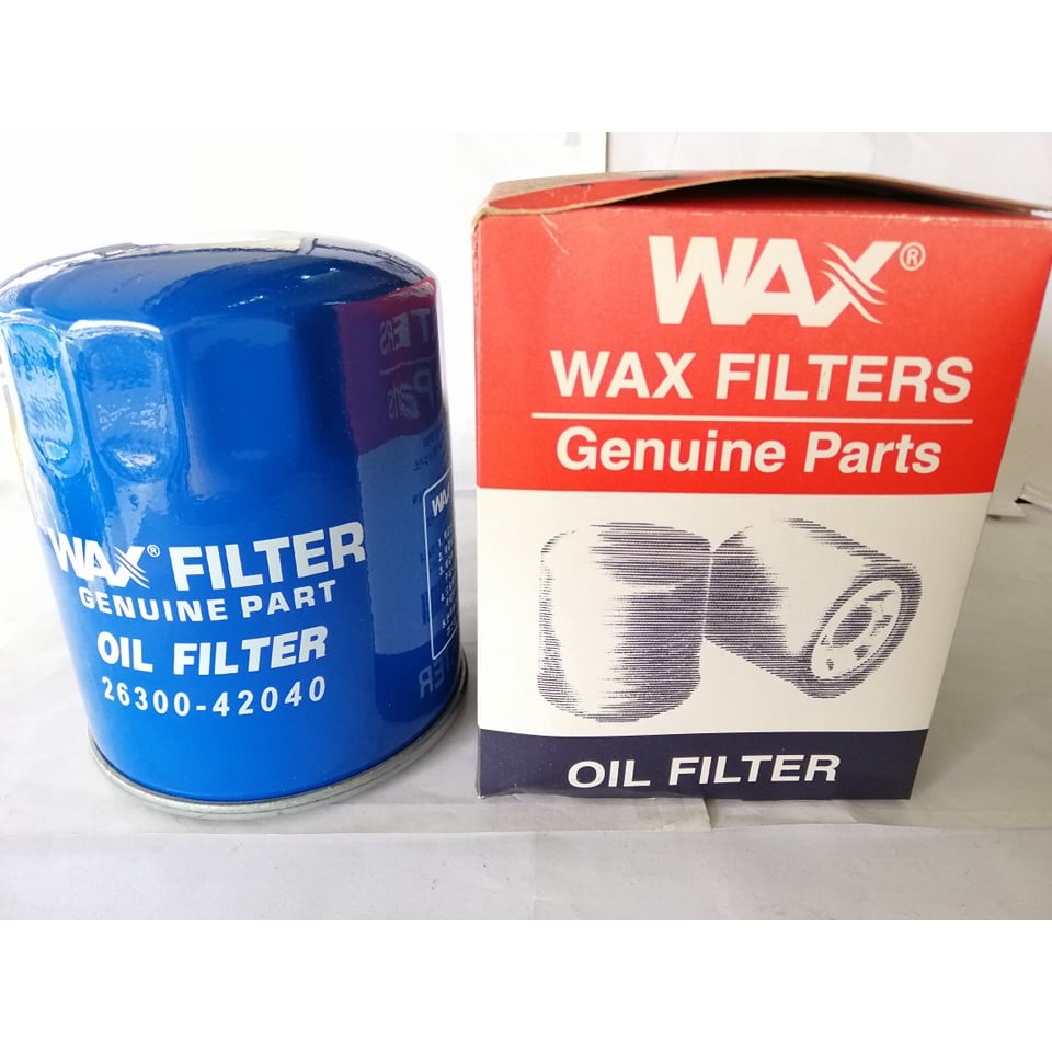 KIA PREGIO HYUNDAI STAREX ENGINE OIL FILTER OEM WAX 26300 42040 ...