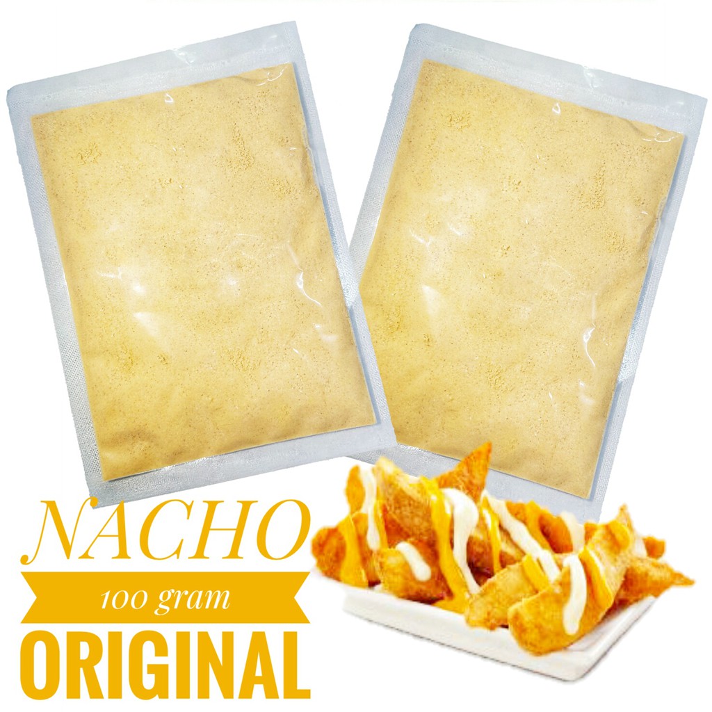 Cheese Powder Cheesy Nacho Original 100gm Murah Sos Cheezy Wedges Sauce ...