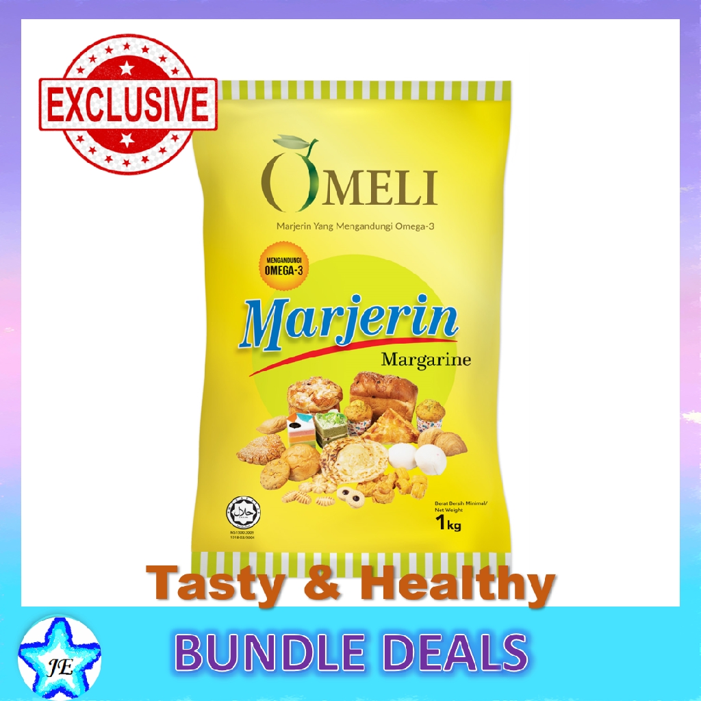 Omeli Margarine with Omega-3 Net Weight 1kg | Shopee Malaysia