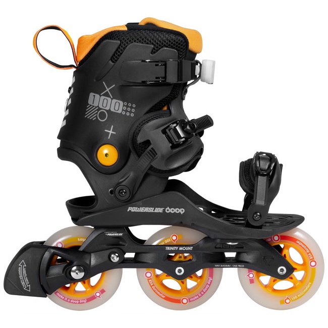 POWERSLIDE - Doop Yellow Sunrise 100 Inline Skates | Shopee Malaysia