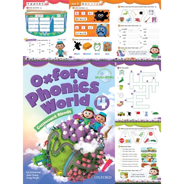 Oxford Phonics World 4 Student Book PDF 5-6 years old | Shopee Malaysia
