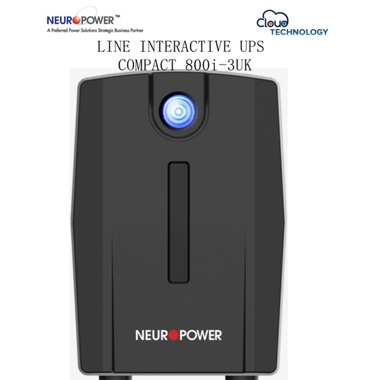 NEUROPOWER COMPACT 800i-3UK LINE INTERACTIVE UPS/POWER SUPPLY | Shopee Malaysia