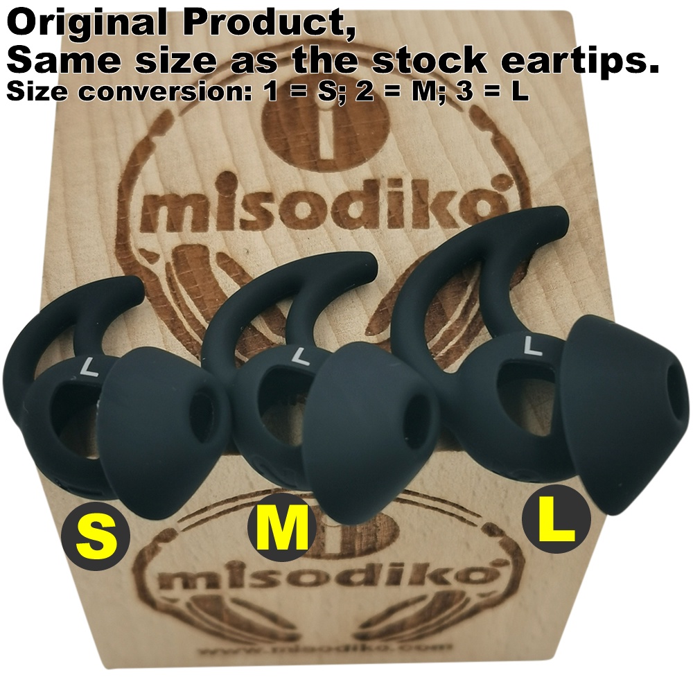 misodiko Silicone Eartips Ear Wings Replacement for Bose QuietComfort ...