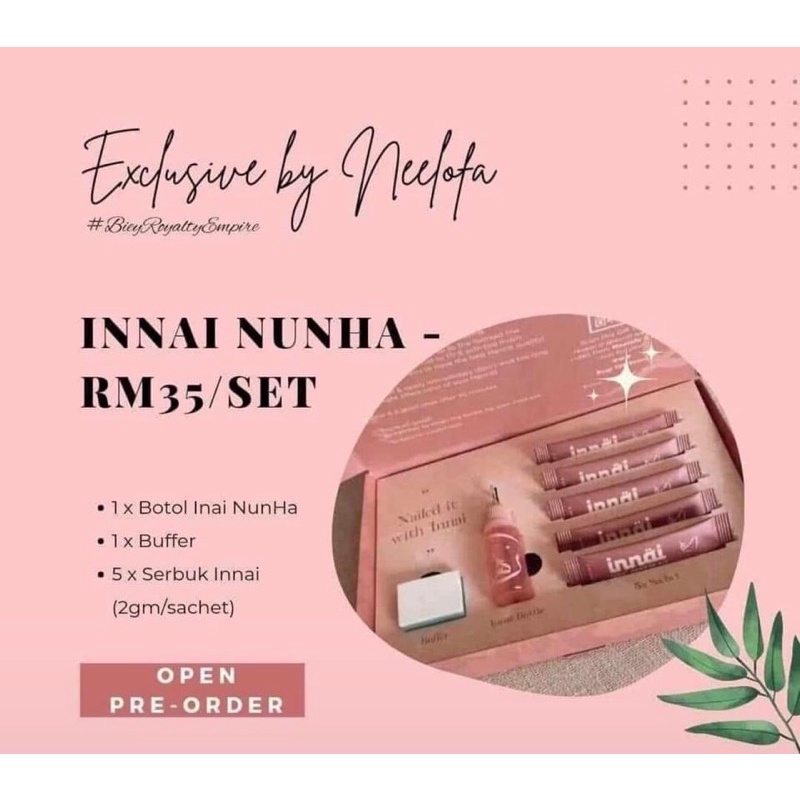 INAI NUNHA LOFA | LOFA | INAI NEELOFA | Shopee Malaysia