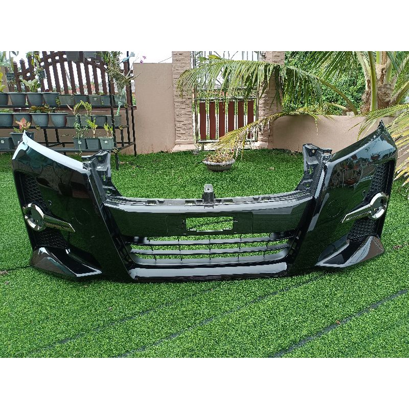 Toyota Alphard Agh30 Original Front Bumper,Grill and Logo | Shopee Malaysia